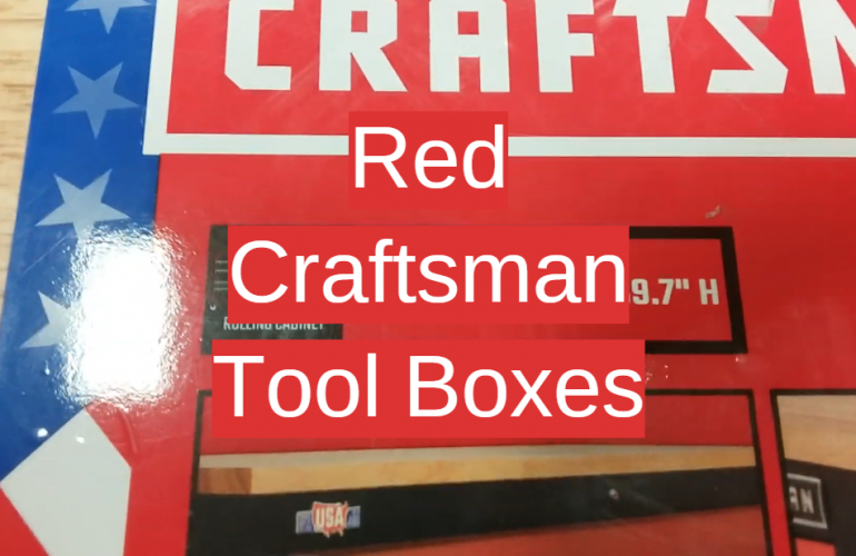 Top 5 Red Craftsman Tool Boxes [2020 Review] - Toolboxwiki